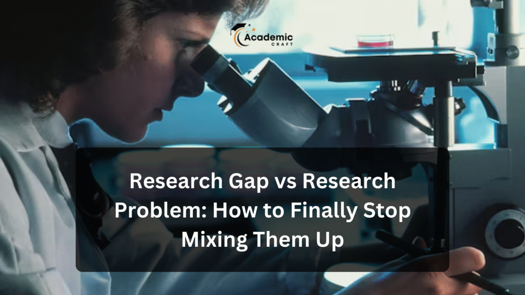 Research Gap vs Research Problem: How to Finally Stop Mix...